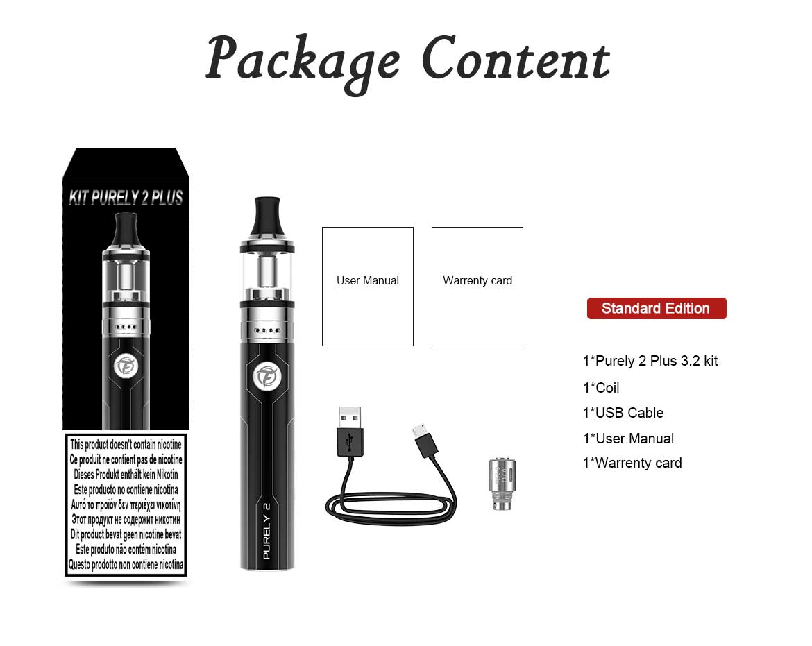 Kit purely 2 plus 32